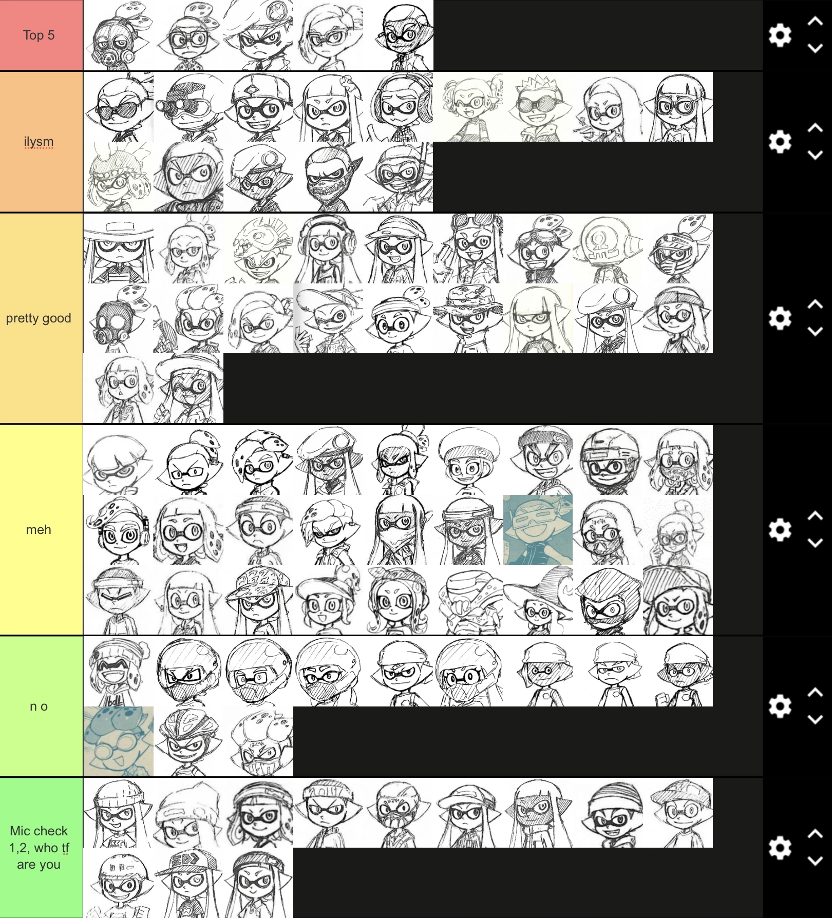 here’s my coroika tier list since I see a buncha people doing it (I’m ...
