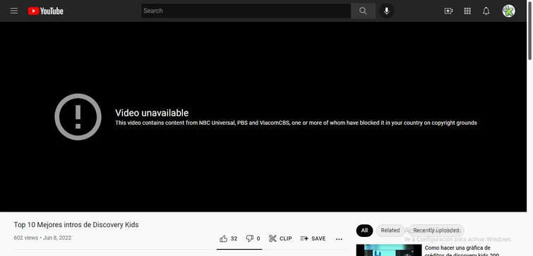 blocked it in your country on copyright grounds XD | Fandom
