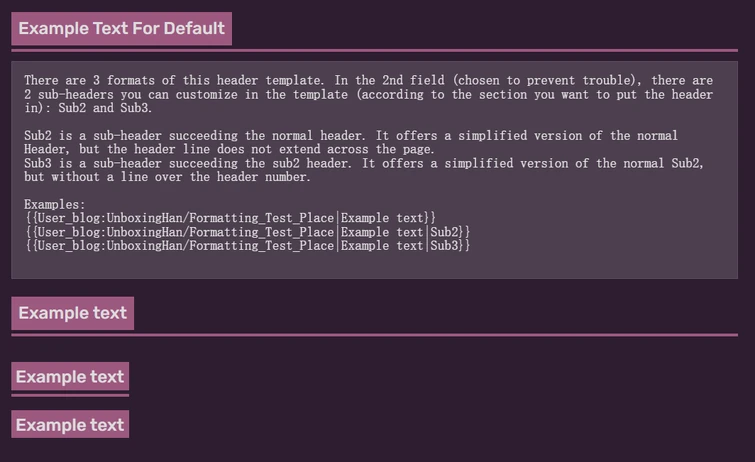 Issues Regarding Header Template and My Solution | Fandom