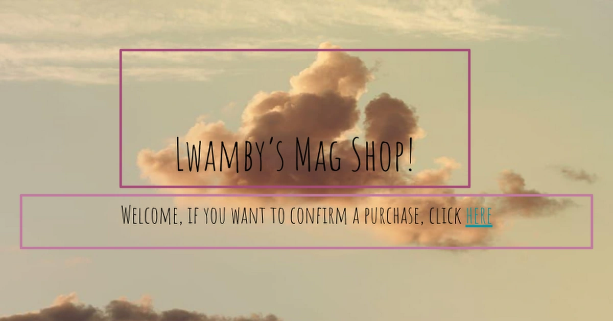 mag shop ^^ (not sure which category?) | Fandom