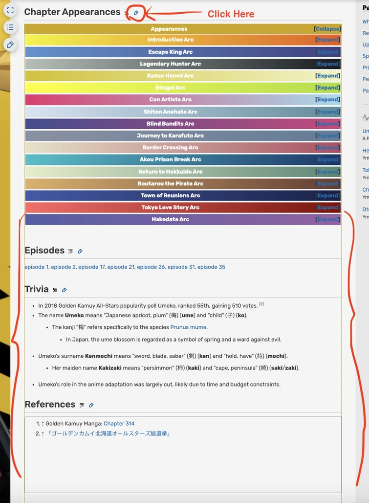 Umeko Kenmochi Page Help | Fandom