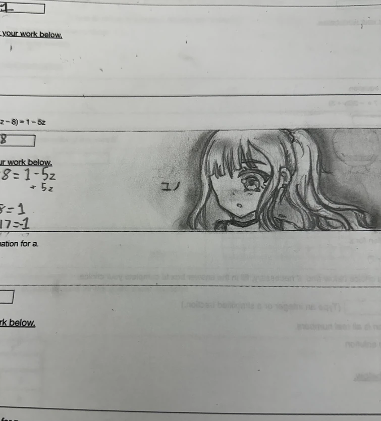 i drew during math | Fandom