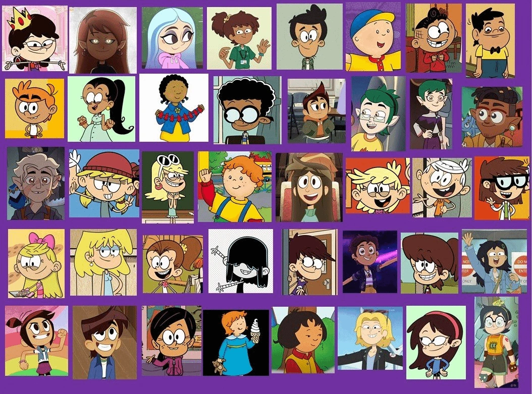 Challenge: Name all the characters you see here in alphabetical order ...