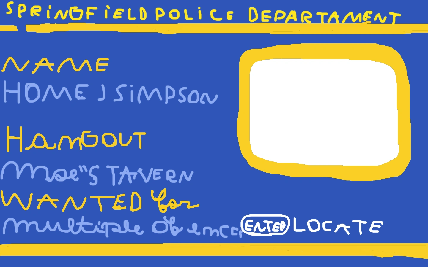 Springfield Police Departament Database | Fandom