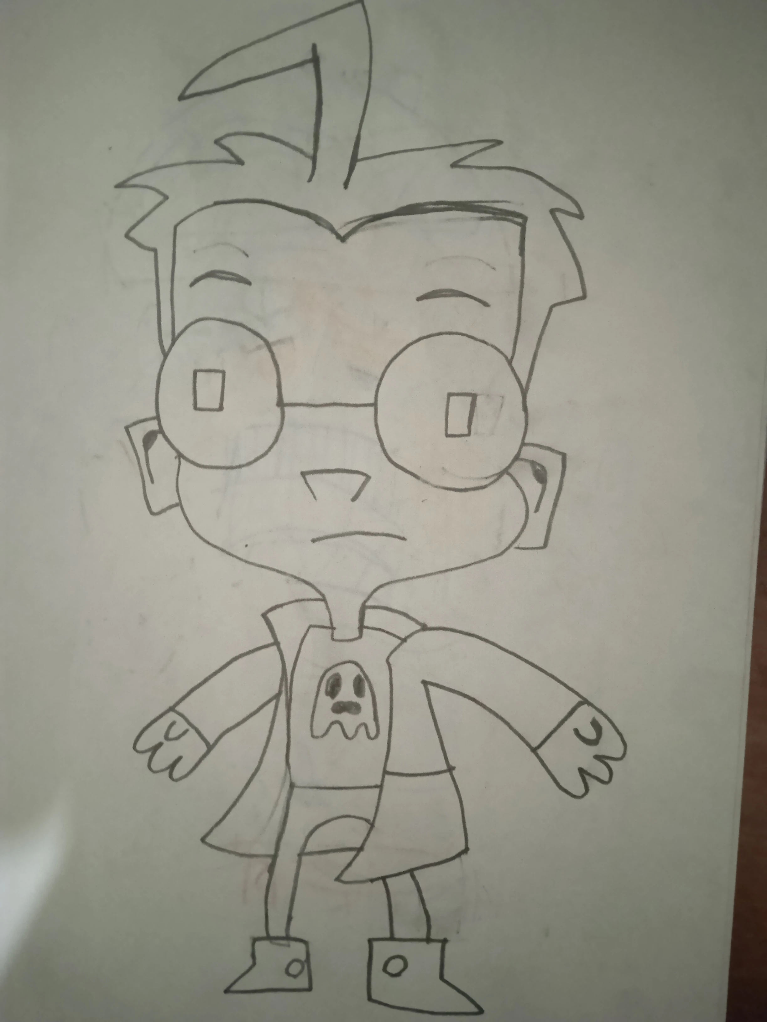 My drawing of Dib | Fandom