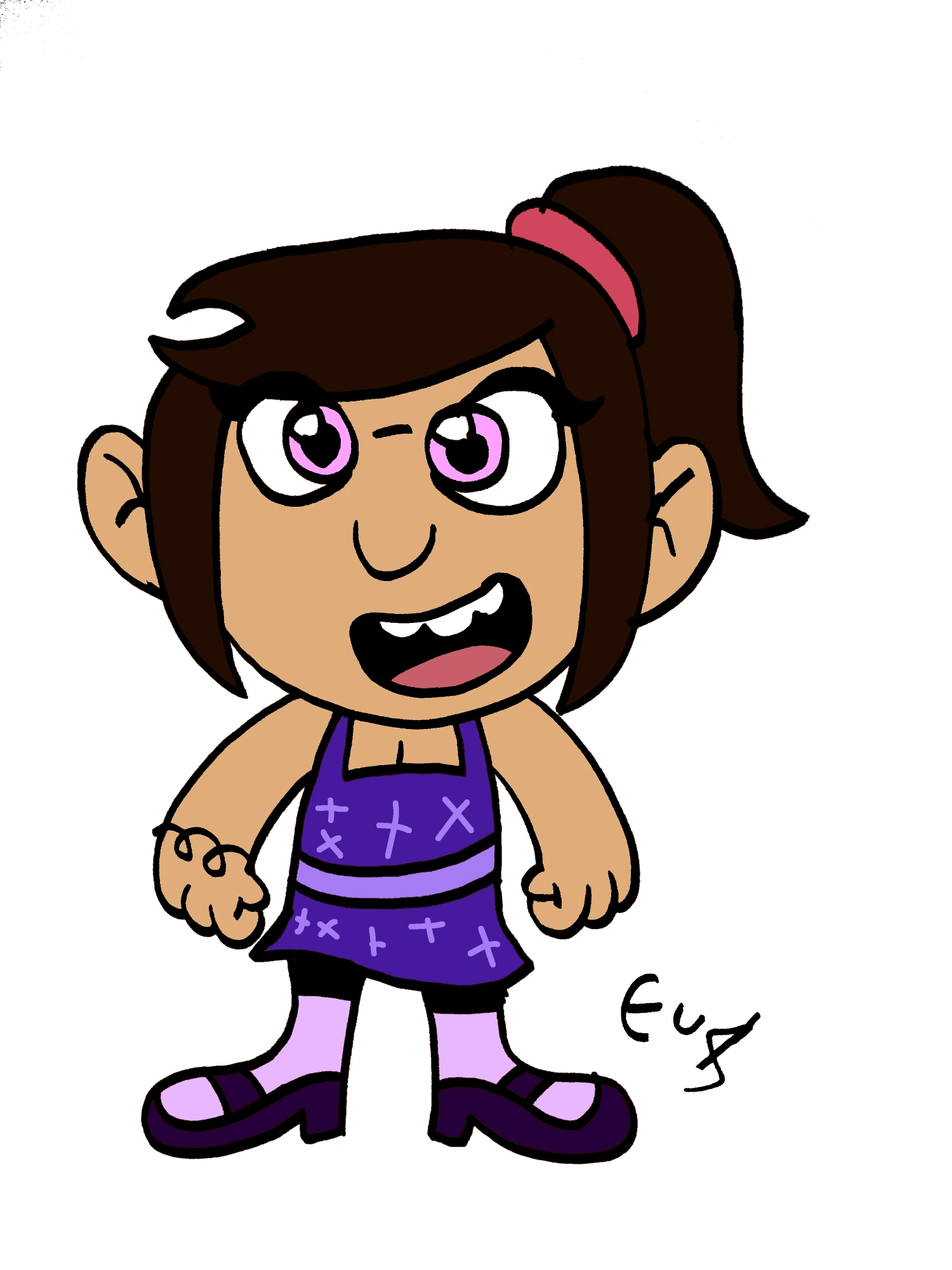 My drawing of Molly in her formal outfit | Fandom