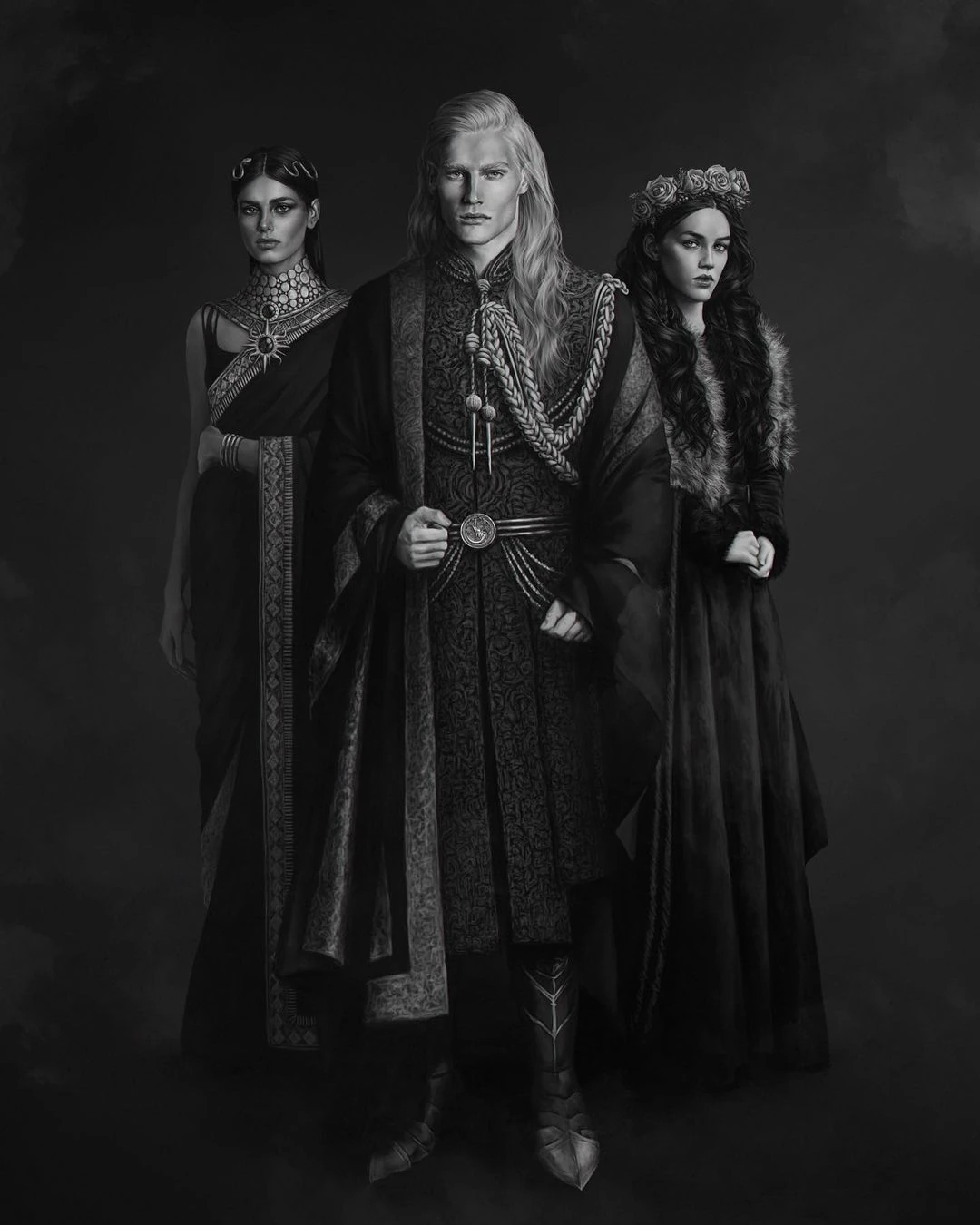 Happy Valentine's Everyone! Elia, Rhaegar & Lyanna. Artist IG ...