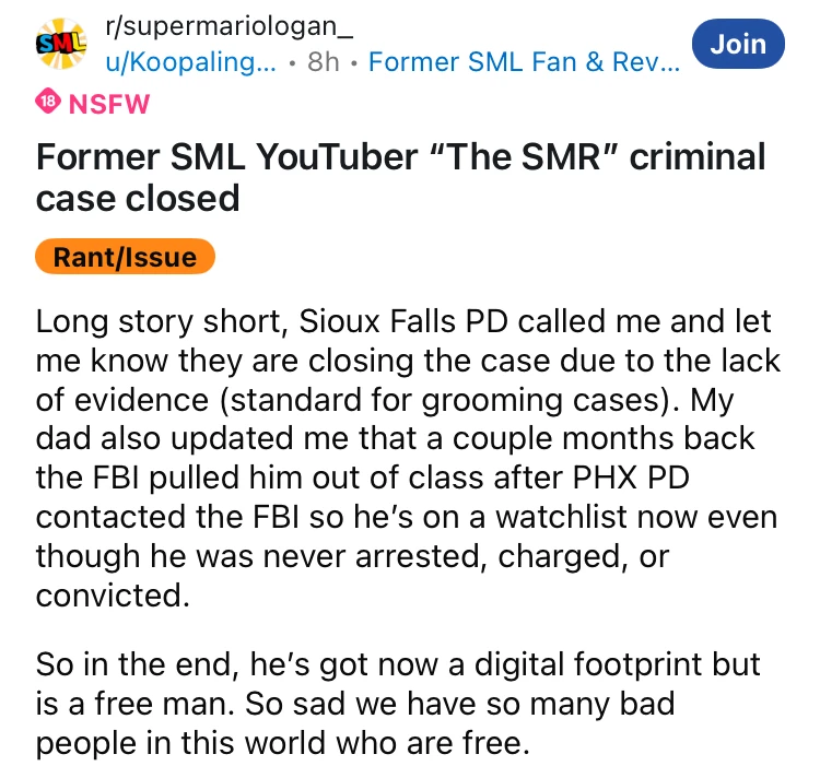 BREAKING NEWS: New Update about Former SML Reviewer “The SMR” Situation ...