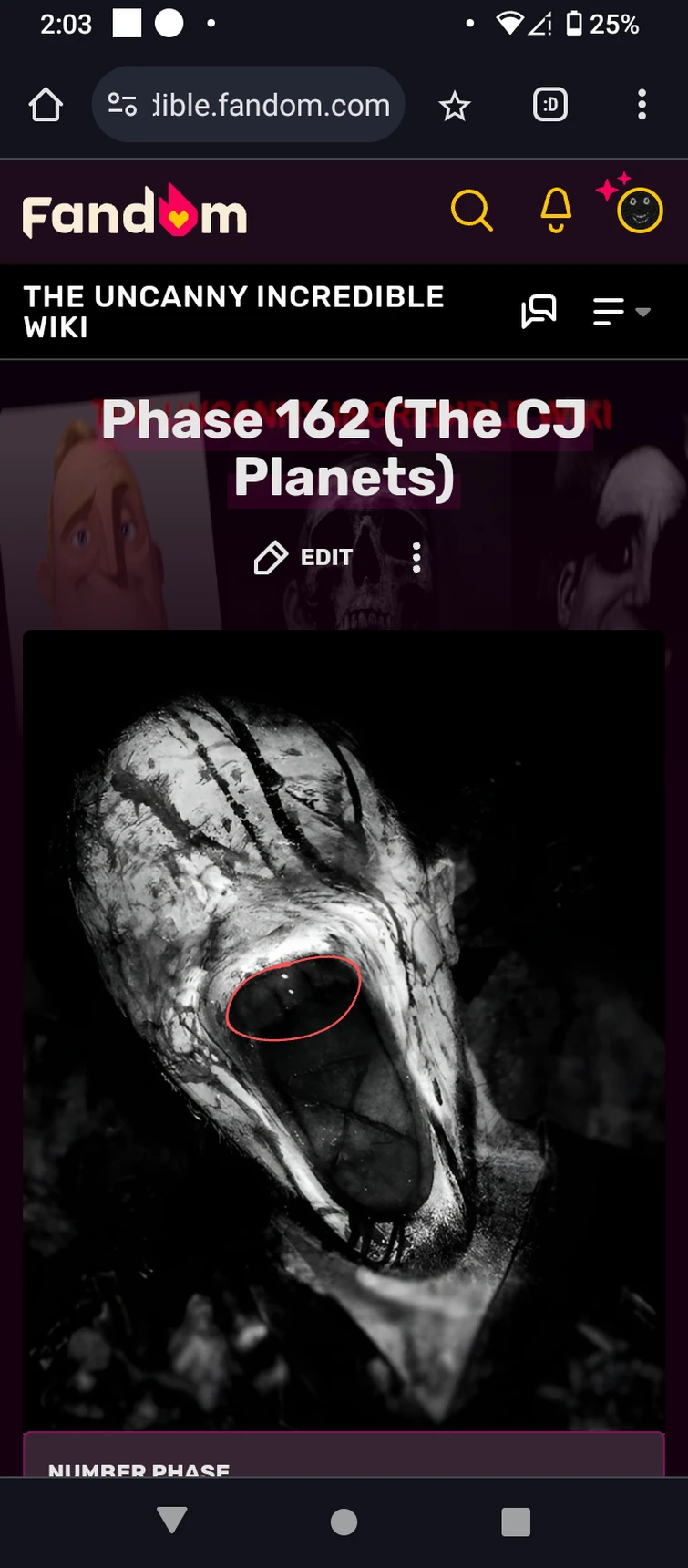 Does Phase 162 (The CJ Planets) has teeth? | Fandom