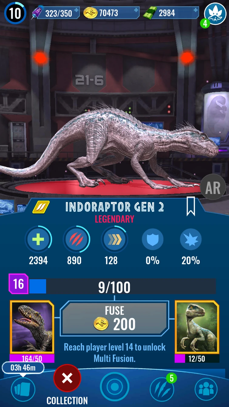 I got Indoraptor G2 | Fandom