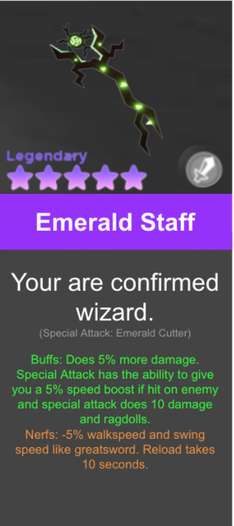 Emerald Staff | Fandom