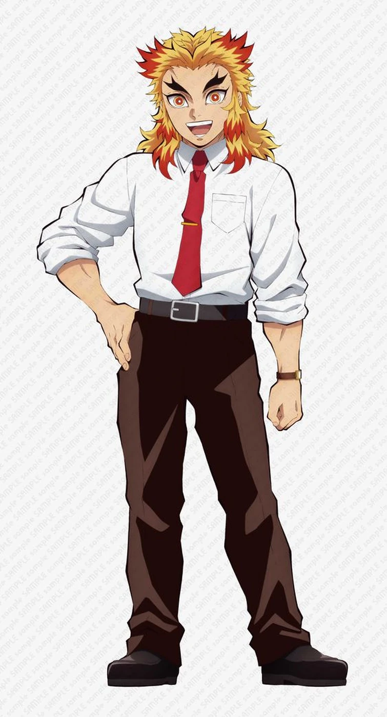 Rengoku Official Art (All Found On Ufo Tables Pinterest) | Fandom