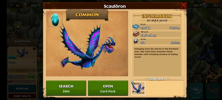 All of my dragons in Rise of Berk (is this allowed?) | Fandom