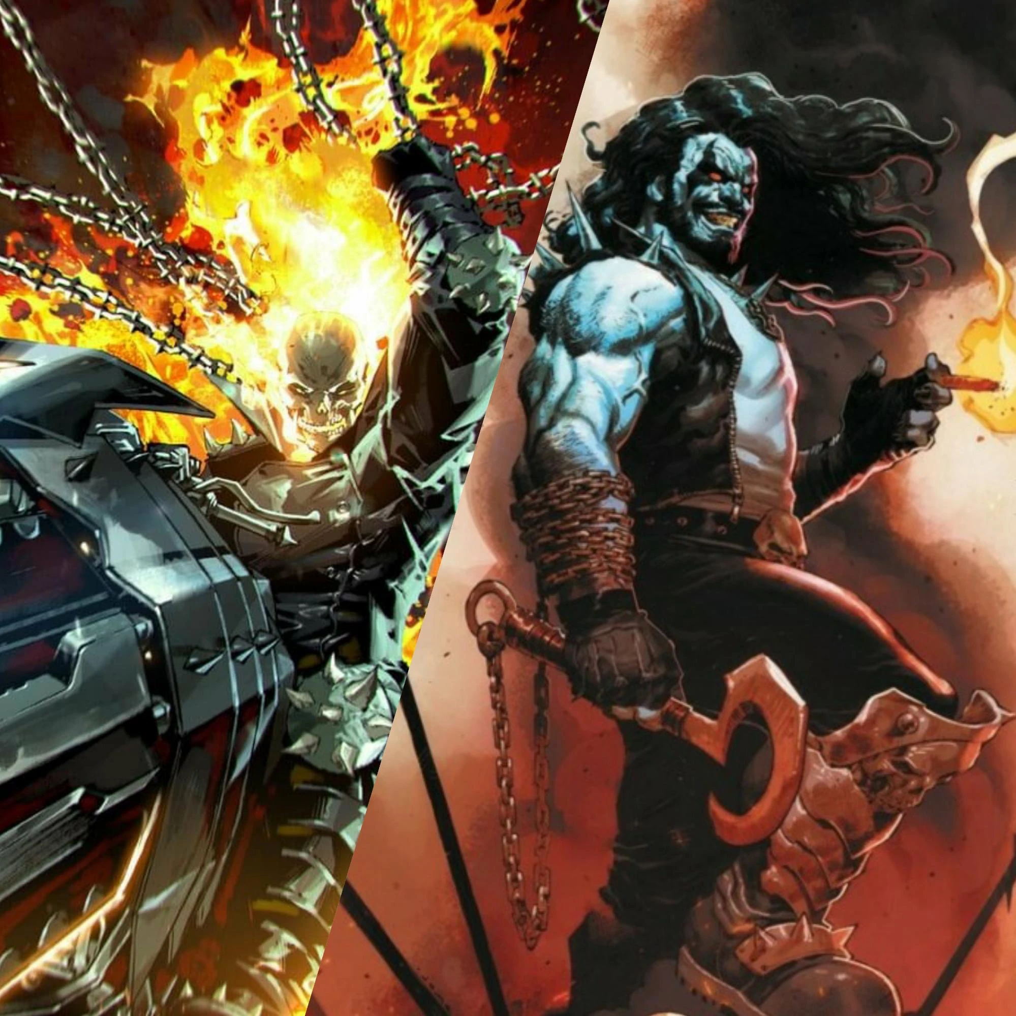 Marvel Vs DC Matchup; Ghost Rider Vs Lobo! | Fandom