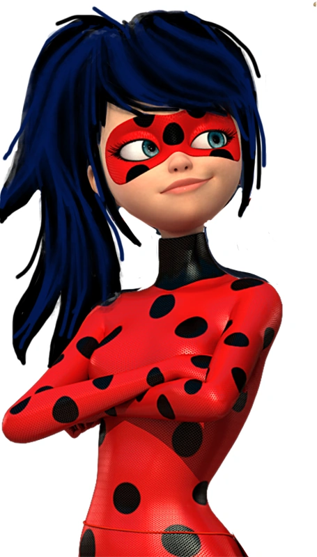My Version of Ladybug with a Ponytail Instead of Pigtails | Fandom
