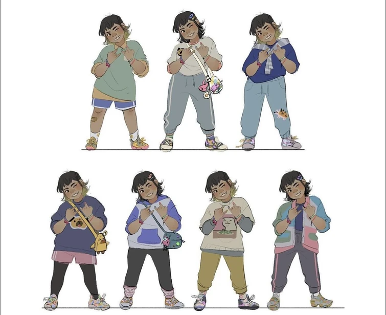 Concept arts of Grace Hsieh from Inside Out 2 | Fandom