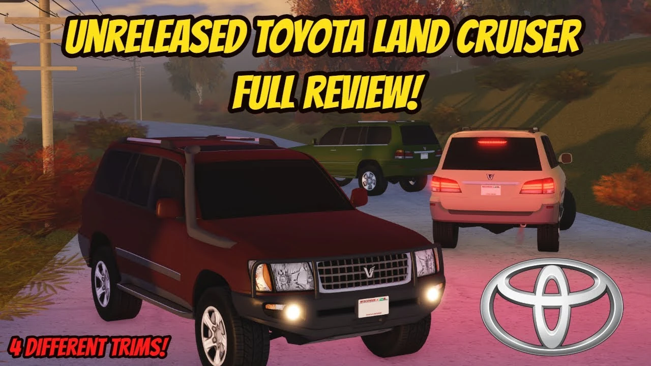 UNRELEASED 2006 TOYOTA LAND CRUISER REVIEW!!! (Credits to Wanny Gaming ...