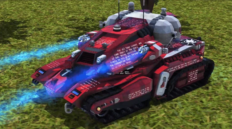 Red iron cross if it was cool and from the future. | Fandom
