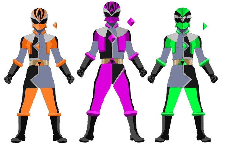 Power rangers SpaceTime main rangers | Fandom