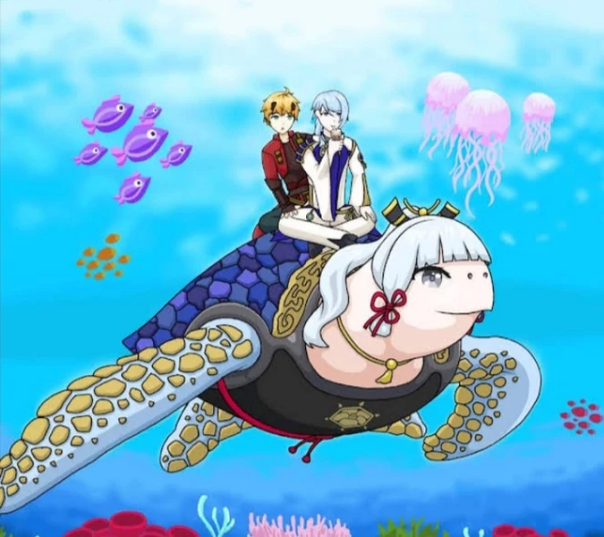 Kamisato Ayaka (ft. Kamisato Ayato & Thoma) | Fandom