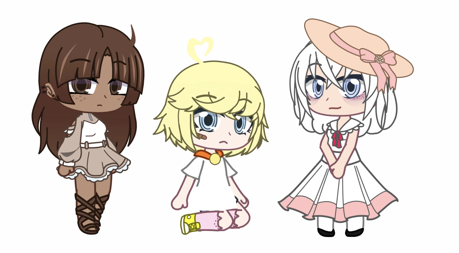 Decided to make Gwen, Alice, and Daffodil in Gacha Club! | Fandom