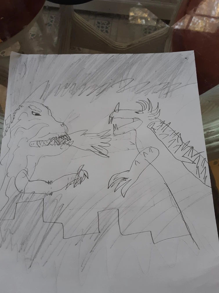 Godzilla raids again poster | Fandom