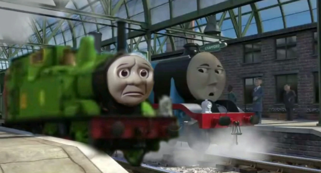 You CGI Oliver are small. small, small, small, tiny, weenie, eennie ...