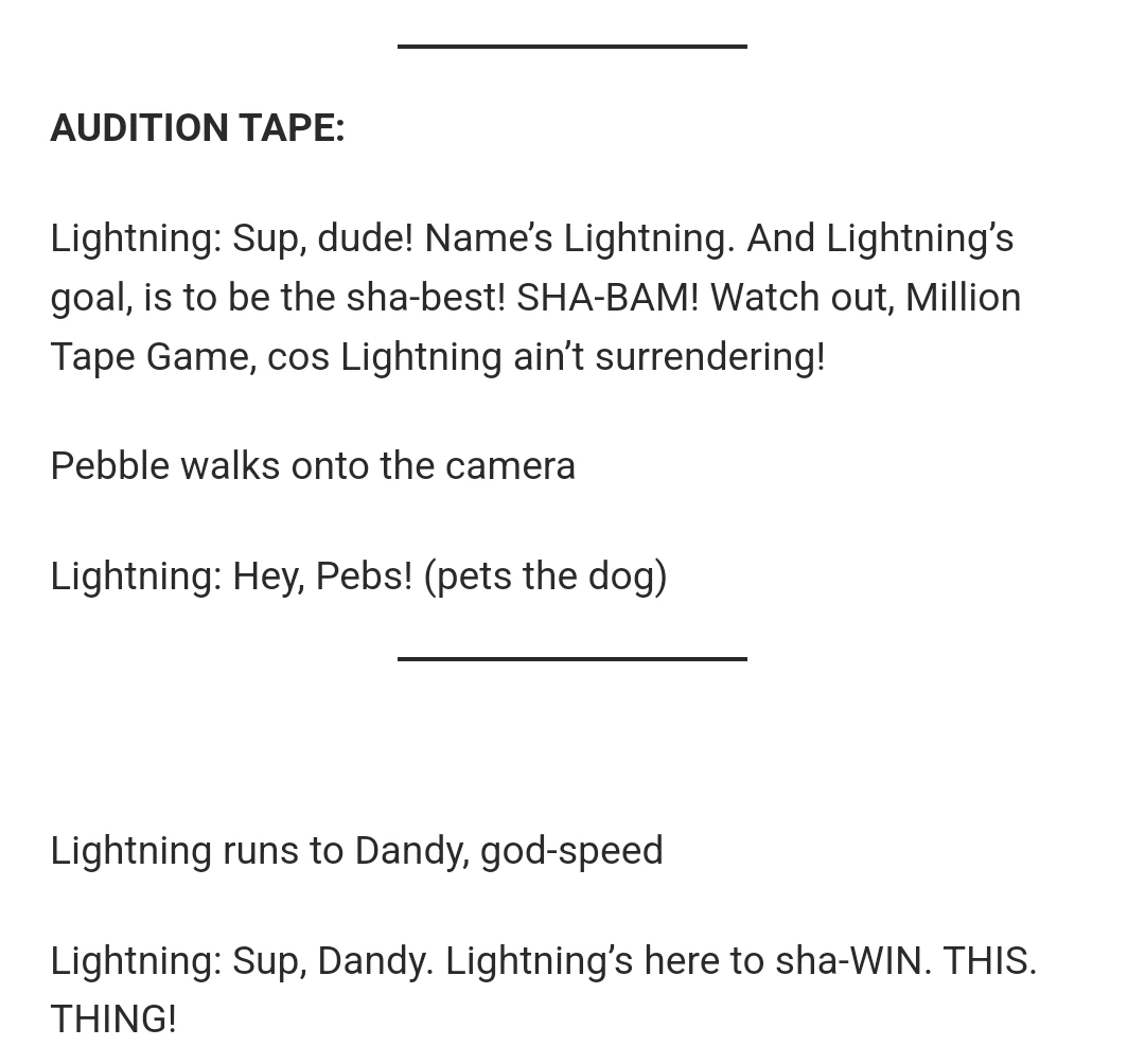 lightning core. ao3 edition | Fandom