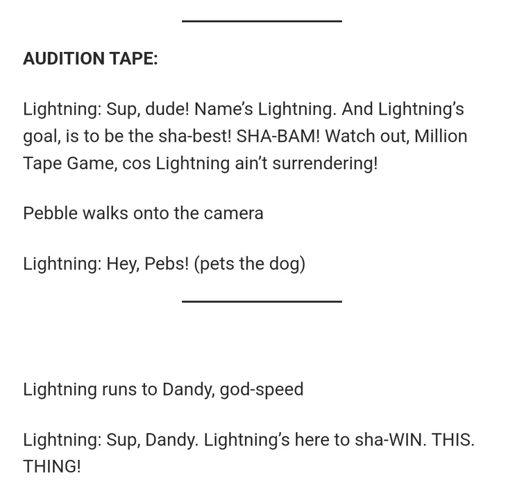 lightning core. ao3 edition | Fandom