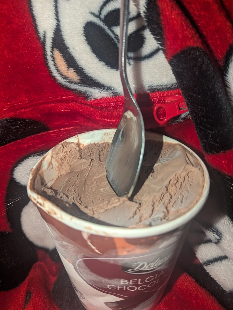 Eating ice cream like those people stress eating in movies /nav I ...