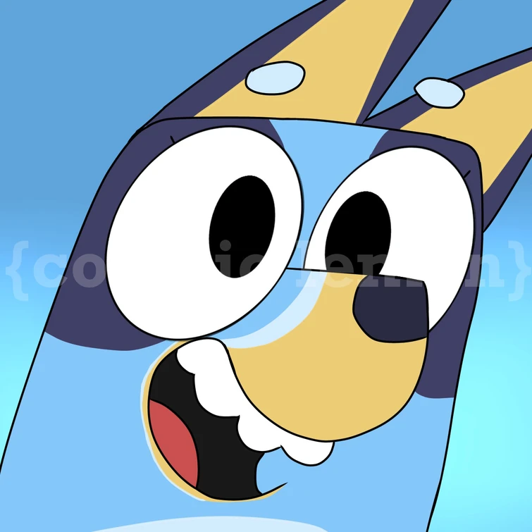 Bluey drawing that a made a few weeks ago | Fandom