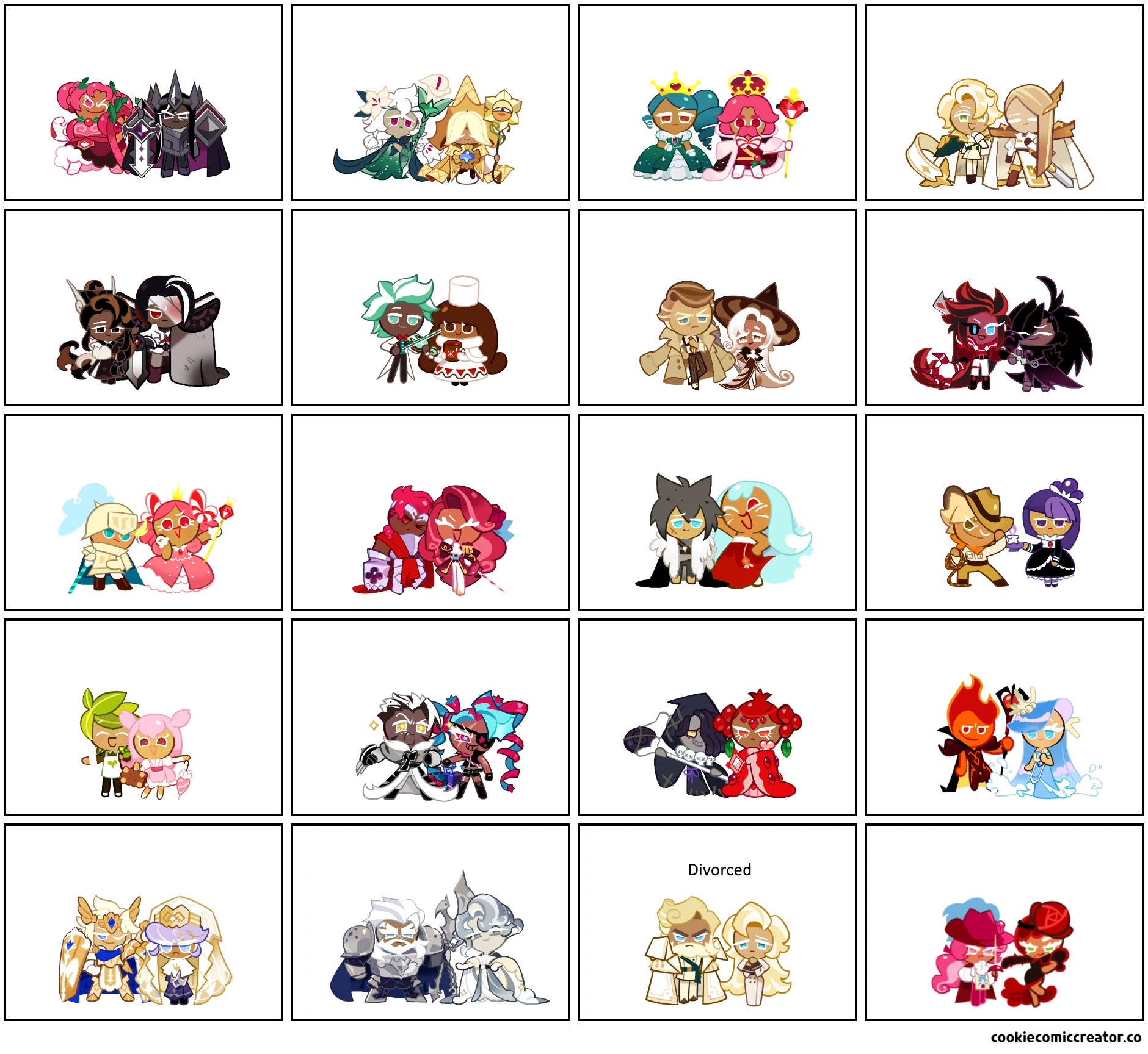 Cookie Run Kingdom,but its all straight ships. (My fav ships) | Fandom