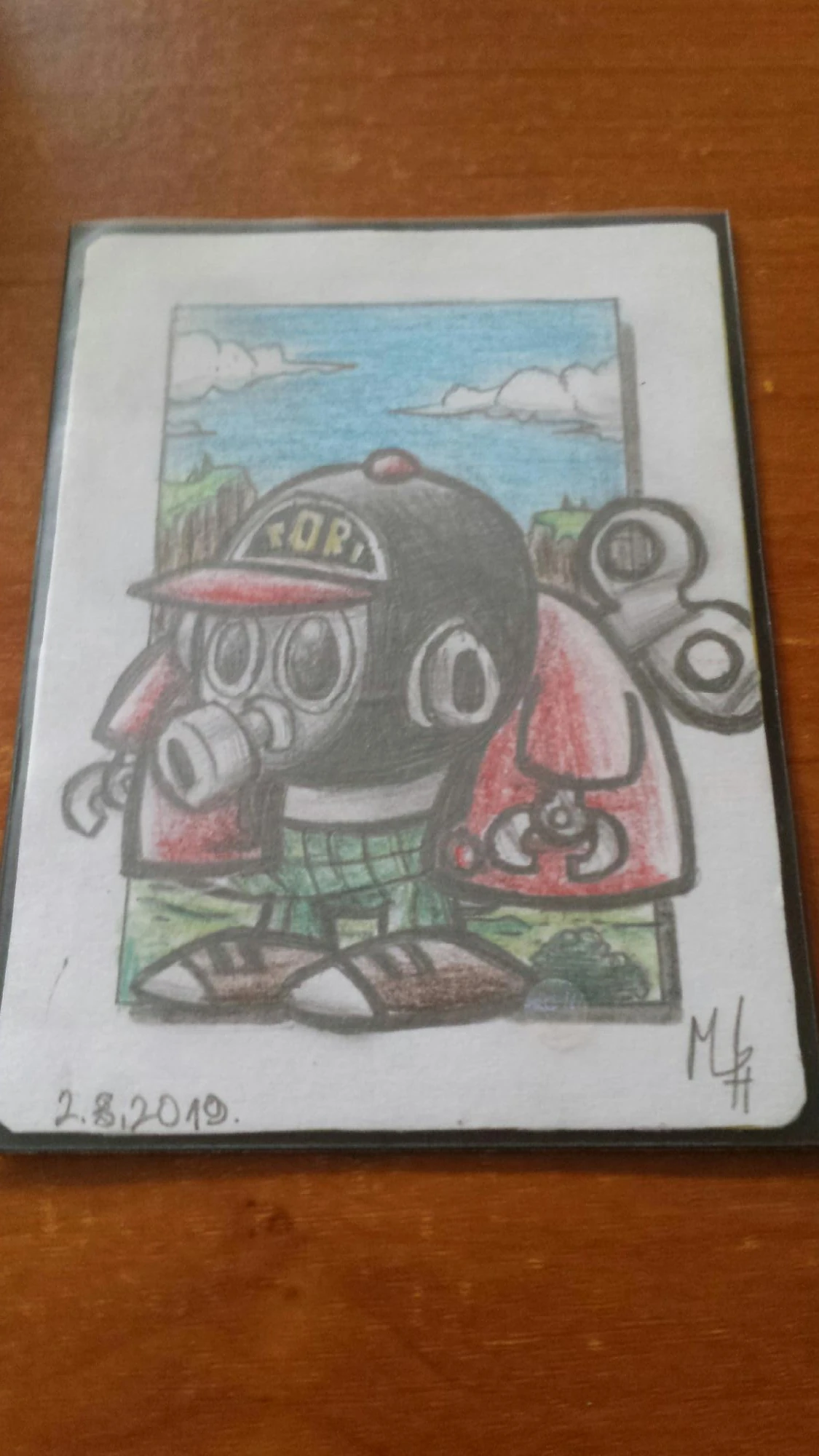 My drawing of Akira(Tori-Bot)card😎 | Fandom