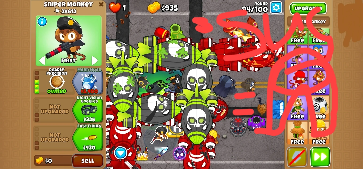 Amogus ballons td 6 sus | Fandom