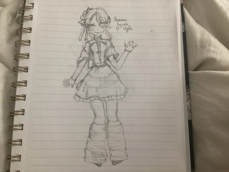Drawing Hanamai in different modern day styles! (Day 1: Coquette) | Fandom