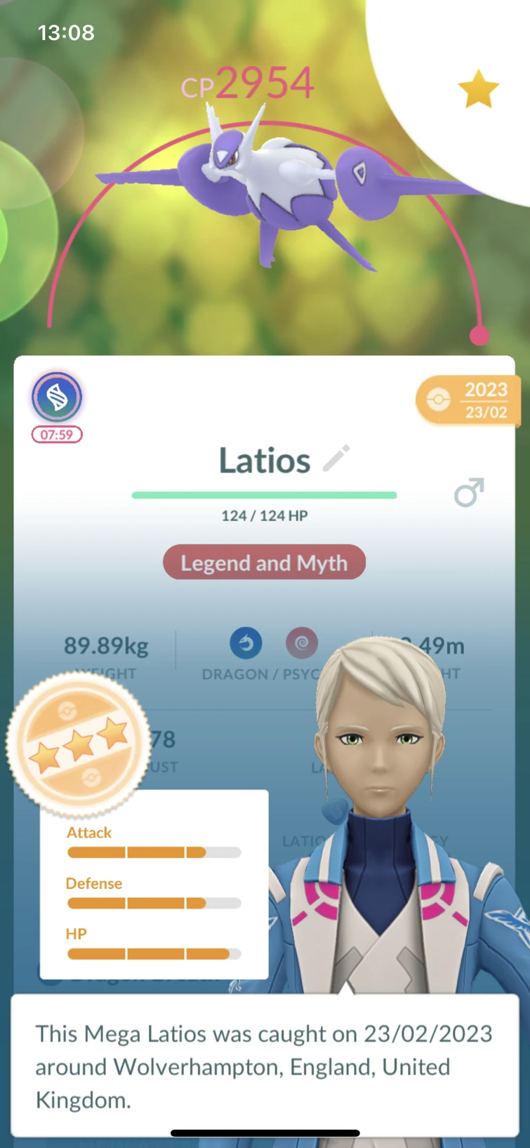 Finally got Mega Latios. | Fandom