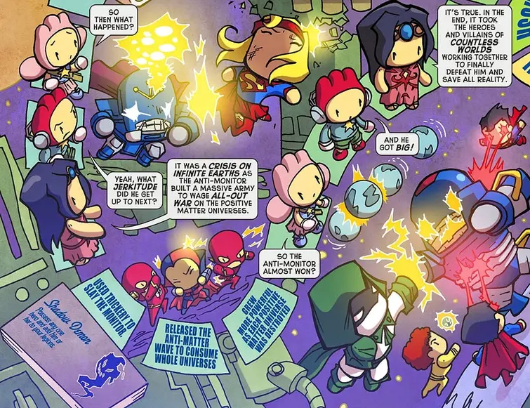 (Scribblenauts) Multi+ Maxwell feats, via comics | Fandom