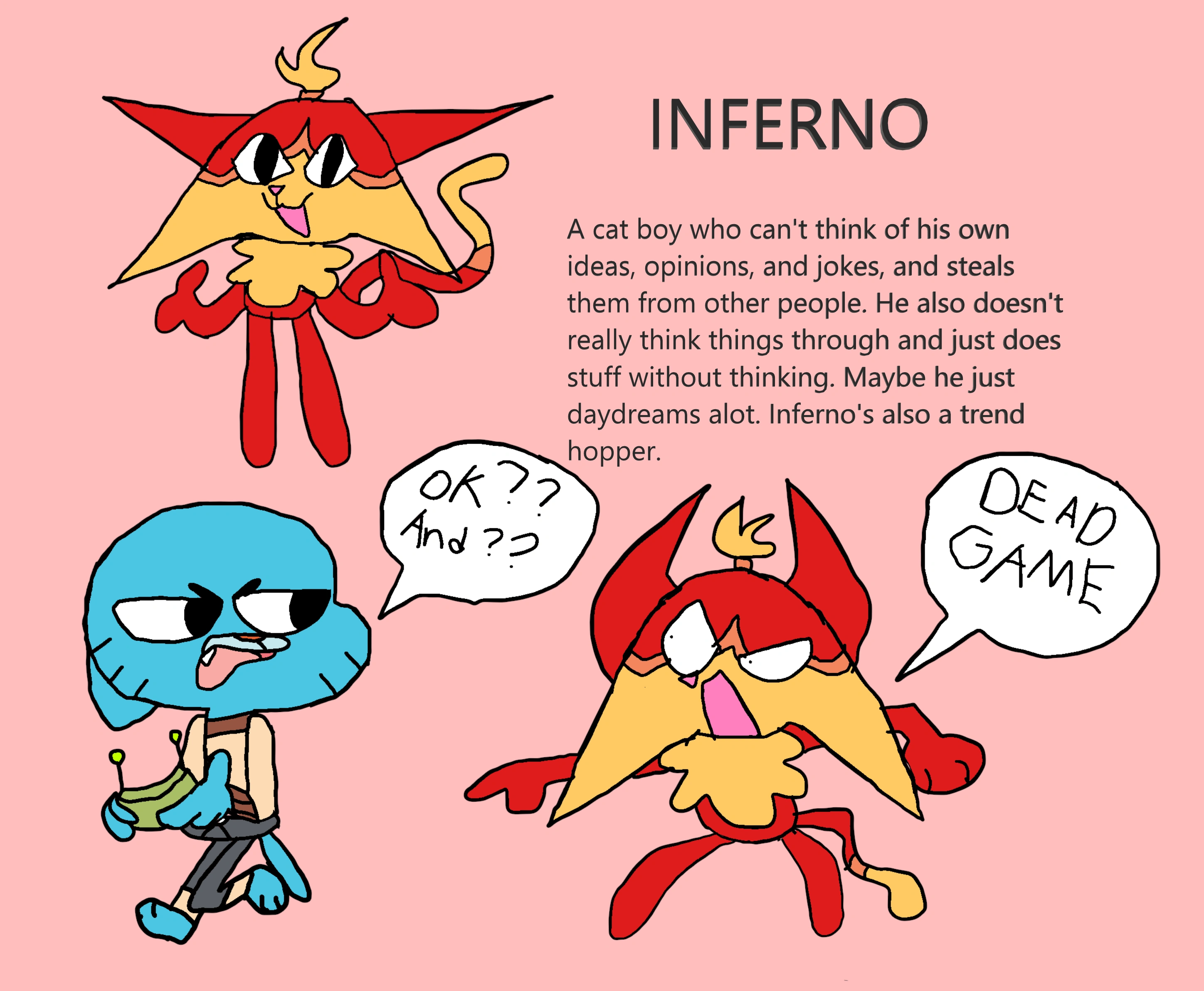 My TAWOG OC Inferno | Fandom