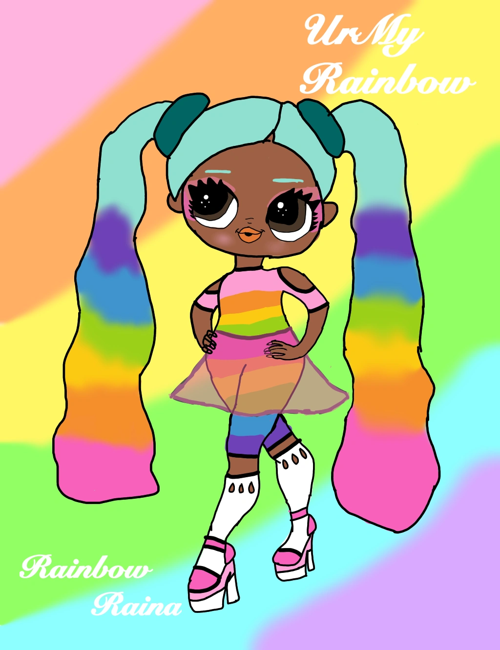 Rainbow Raina | Fandom