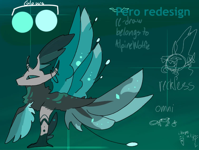 Re- draw of pero redesign | Fandom