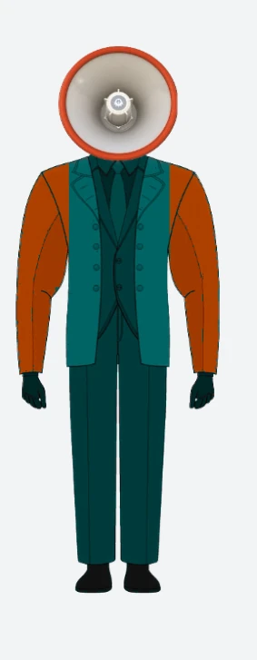 Megaphone Man | Fandom