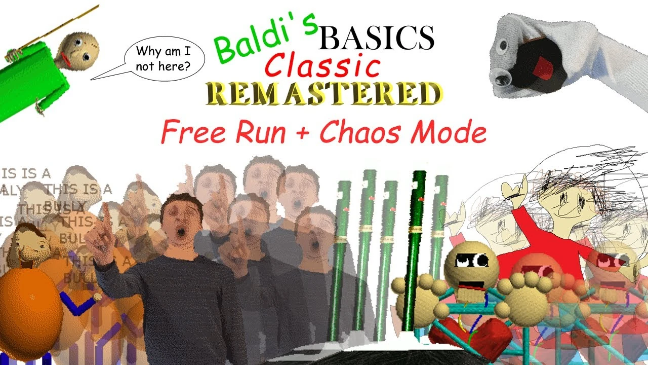 Baldi's Basics Classic Remastered Free Run + Chaos Mode Gameplay | Fandom