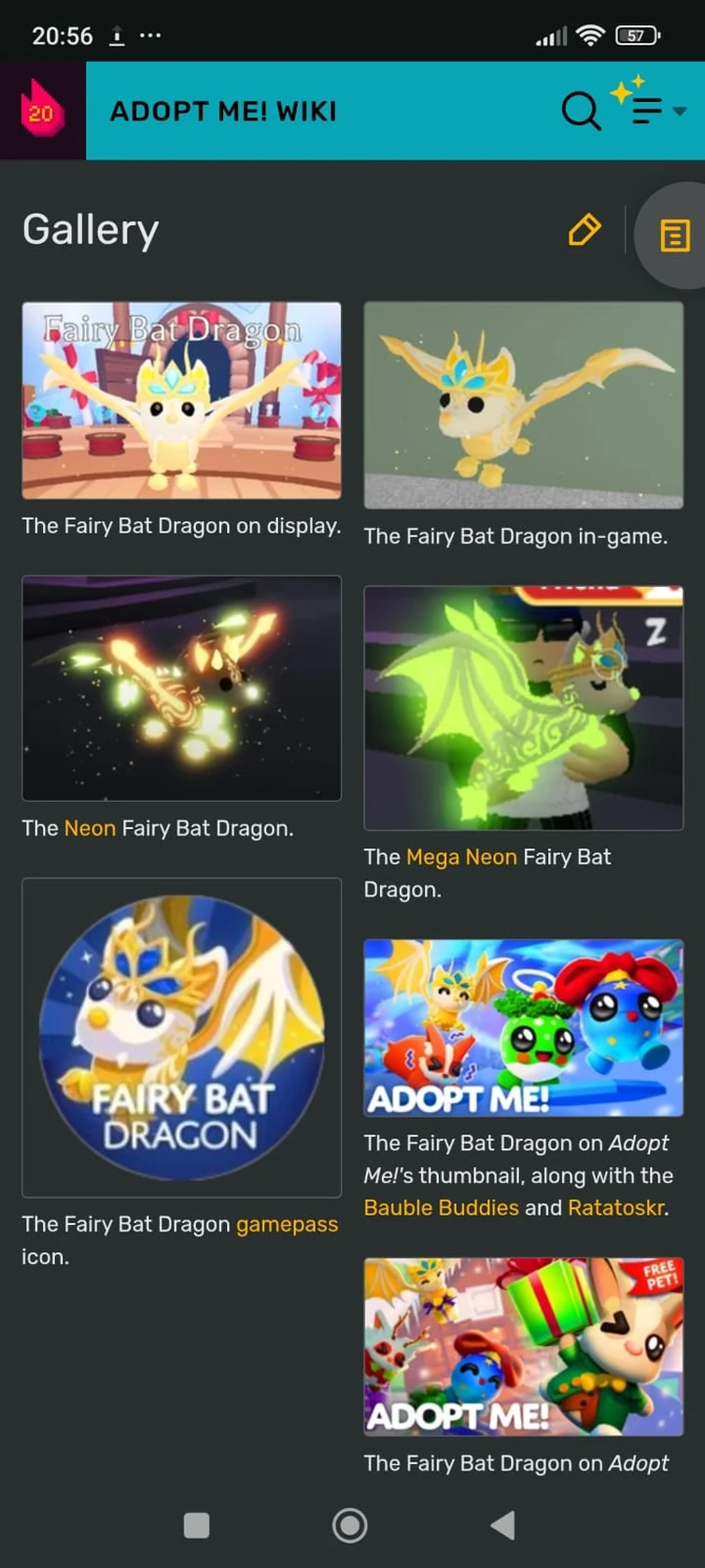 adopt me bat dragons in gacha club | Fandom