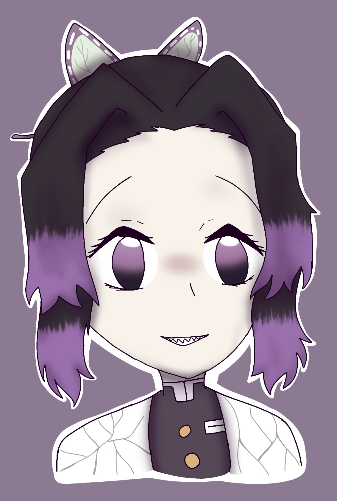 inktober day 2: shinobu | Fandom