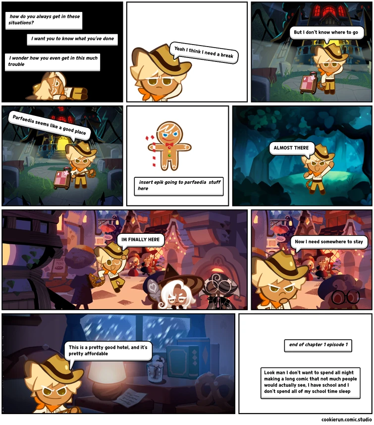 Chapter 1, episode 1 of adventurer's "awesome" trip to parfaedia | Fandom