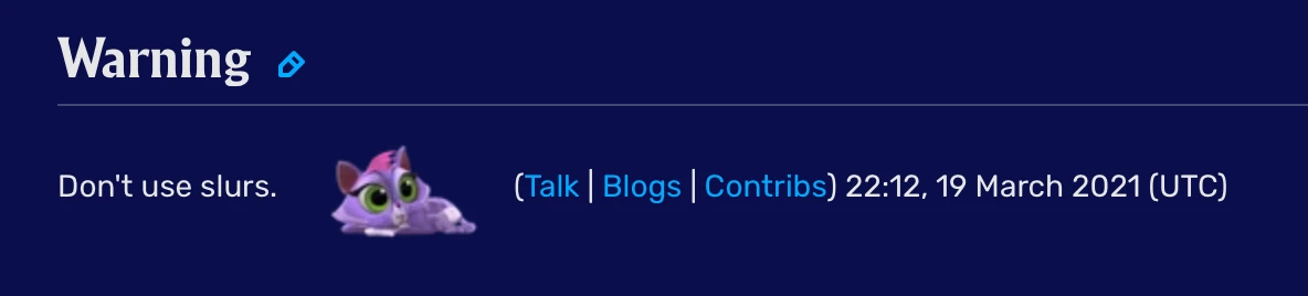 Hey uh do warnings expire | Fandom