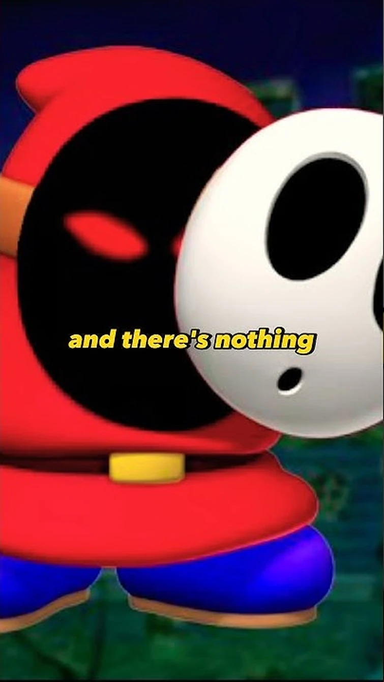 I've always wondered this. What's behind Shy Guy's mask | Fandom