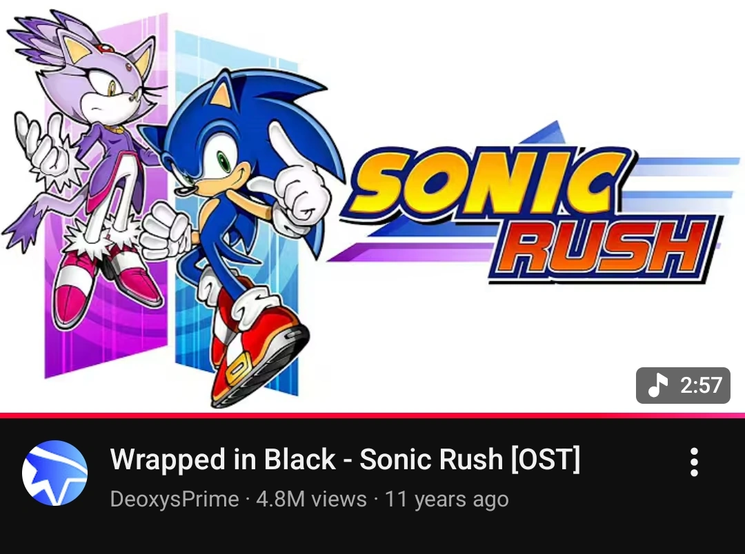 Fun fact: The Sonic Ruch song "Wrapped In Black" uses samples from a Malcolm X black rights ...