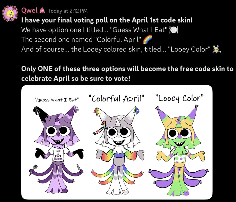 AGAGAHAHAHH NEW OFFICIAL SKINS FOR YATTA!!! (Idk which one you think ...