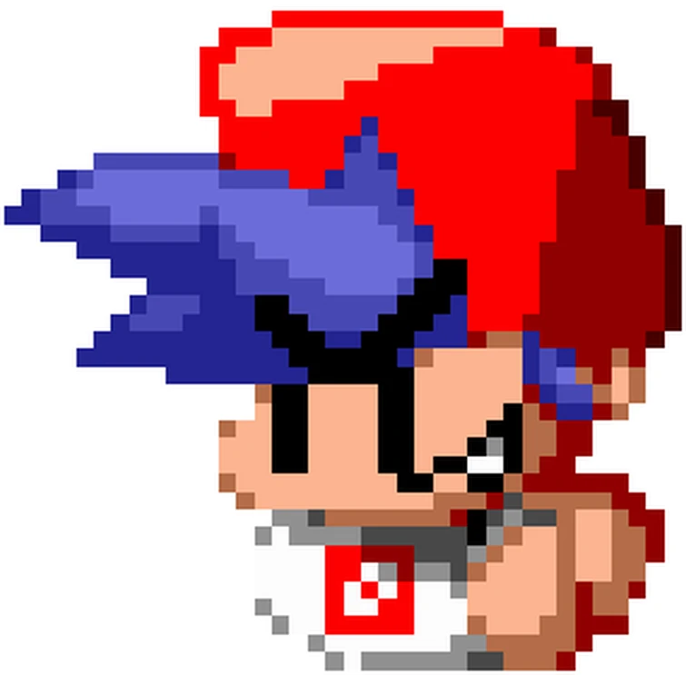 boyfriend pixel art using sonic 1 palette | Fandom